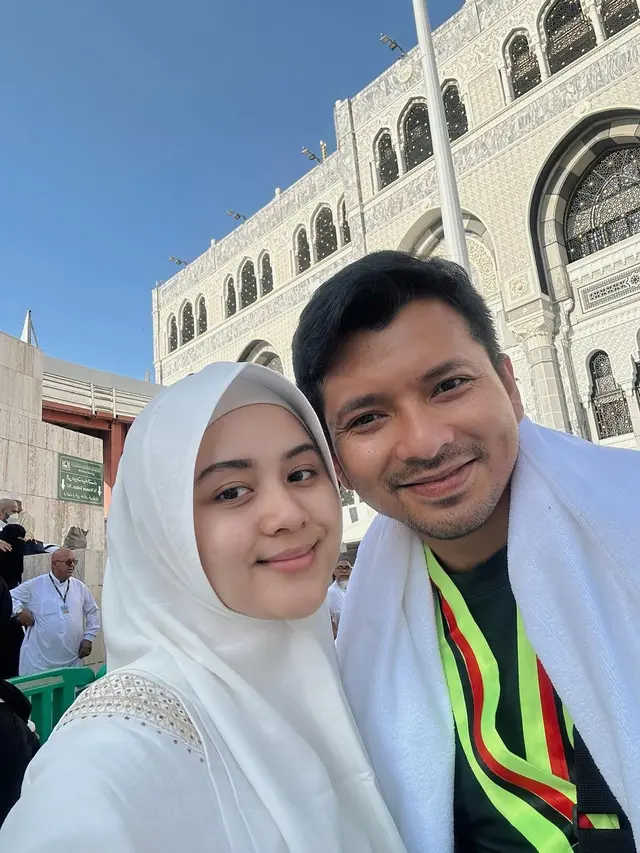 6 Potret Reza Surya dan Alifhia Fitri Tunaikan Ibadah Haji, Mendaftar ...