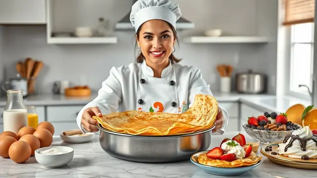 Cara Membuat Crepes Lezat dan Mudah di Rumah - Feeds Liputan6.com
