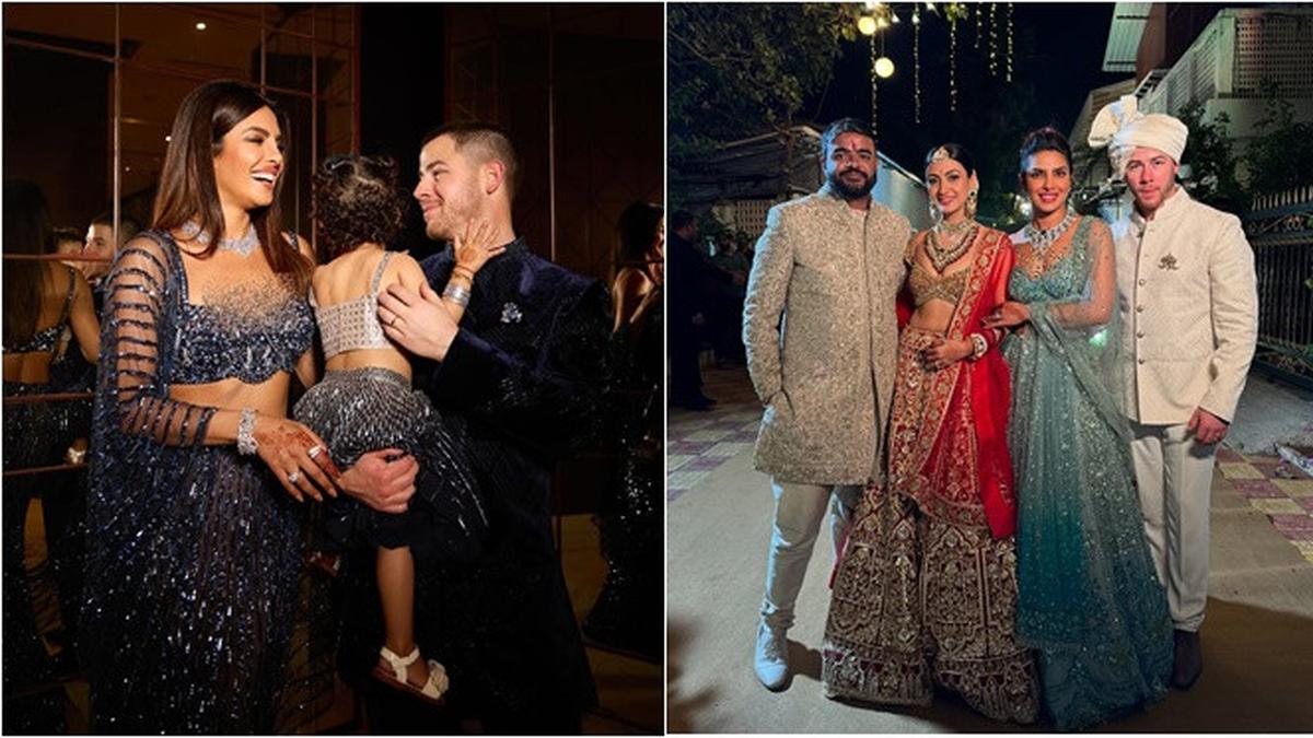 6 Potret Nick Jonas dan Priyanka Chopra di Pernikahan Sang Adik, Tampil ...