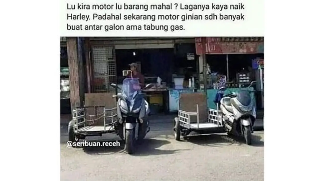 Meme Otomotif Pekan Ini: Sindiran Keras Buat Pengguna Skutik Bongsor ...