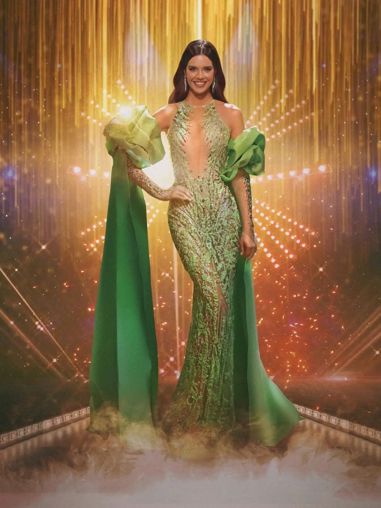 10 Potret Finalis Miss Universe 2022 di Kompetisi Gaun Malam, Ada ...