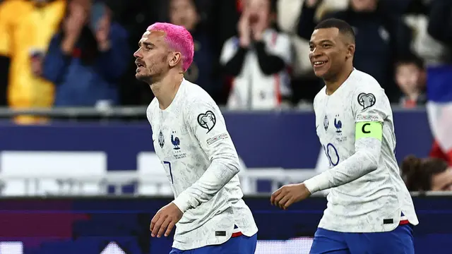 Debut Istimewa Jadi Kapten Anyar Timnas Prancis, Begini Perasaan Kylian Mbappe - Dunia Bola.com