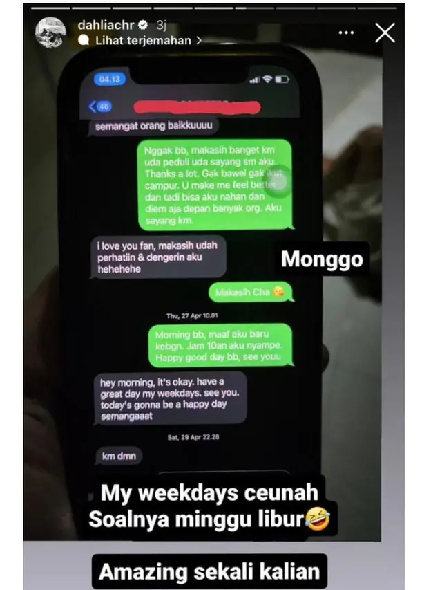 Dahlia Poland Ungkap Dugaan Perselingkuhan Fandy Christian, Bongkar Bukti Isi Chat Mesra ...