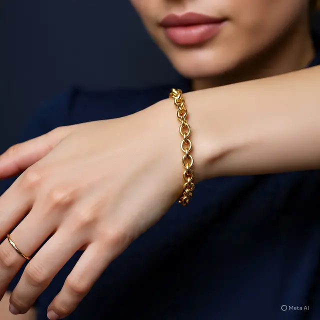 9 Model Gelang Emas Figaro Chain 24K Cocok untuk Investasi Jangka Panjang