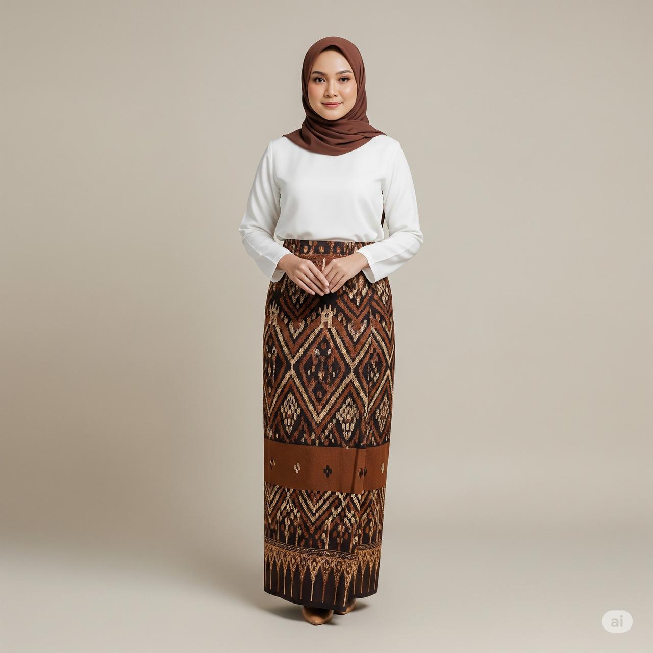 9 Model Baju Tenun Kombinasi Kain Polos, Panduan Lengkap untuk Gaya ...