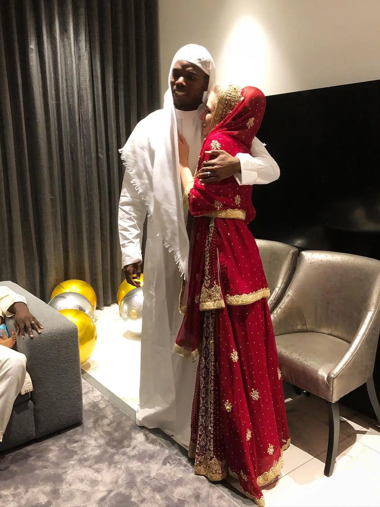 5 Potret Zulay Pogba Tampil Kenakan Hijab, Istri Paul Pogba yang Mualaf ...