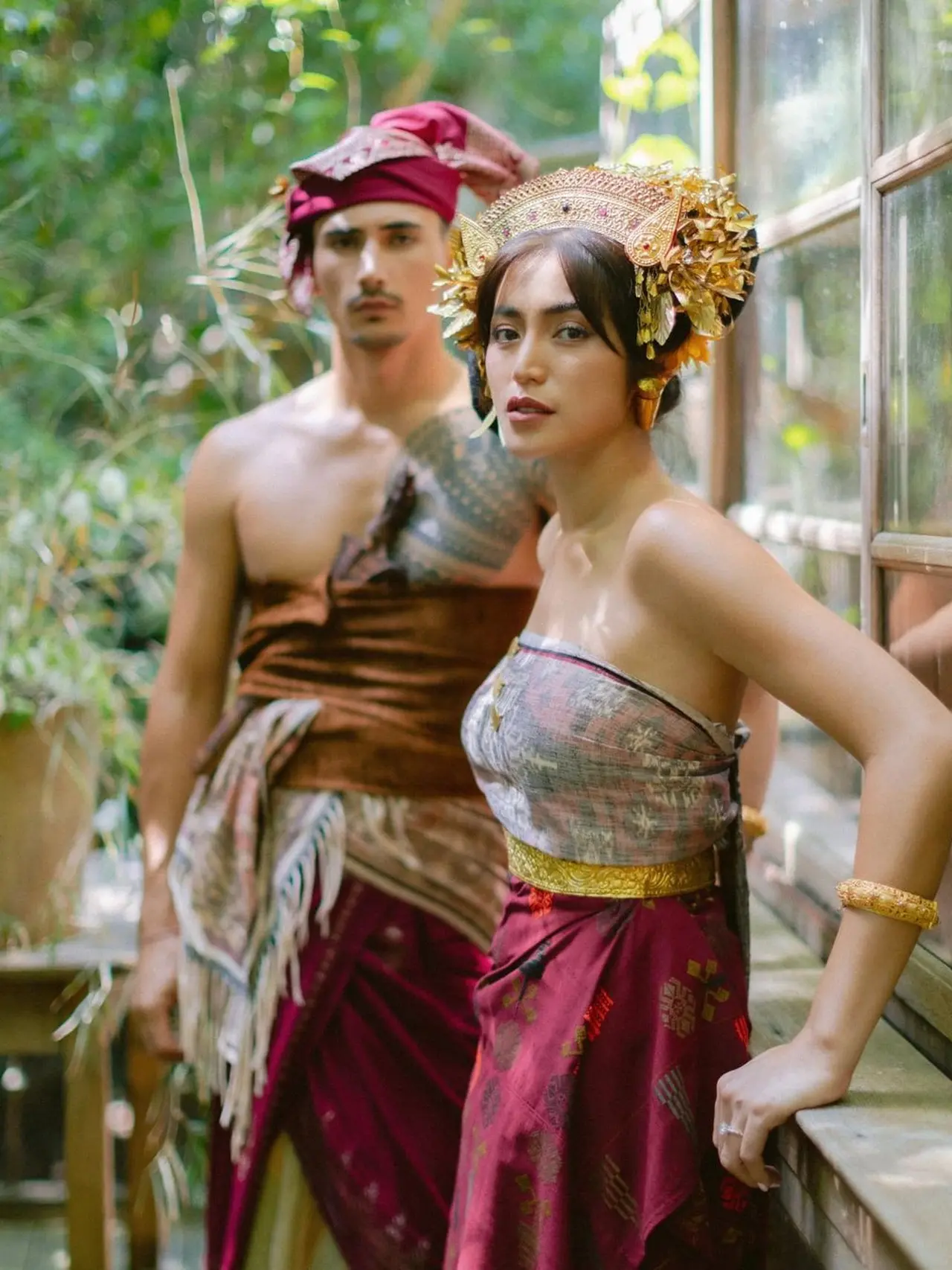 Jessica Iskandar dan Vincent Verhaag Jelaskan Alasan Pakai Adat Bali ...