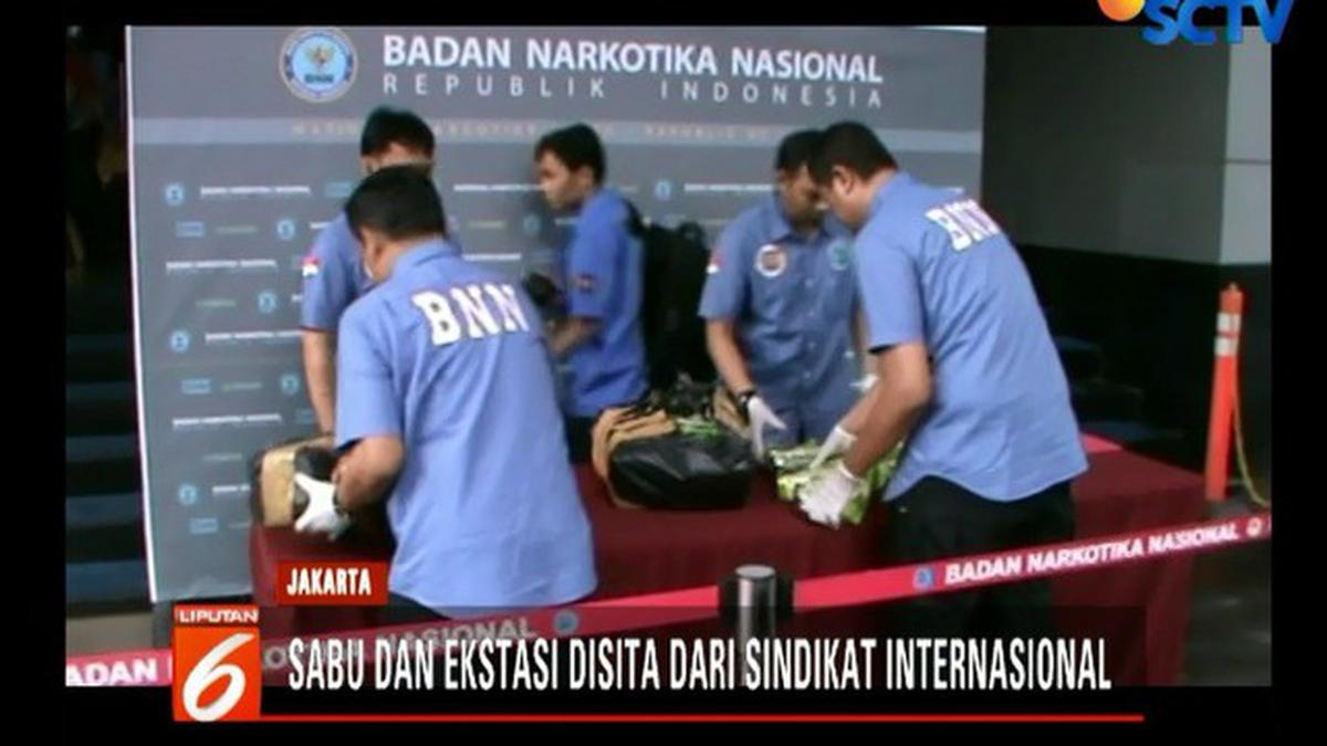 BNN Tangkap 10 Anggota Sindikat Narkoba Internasional