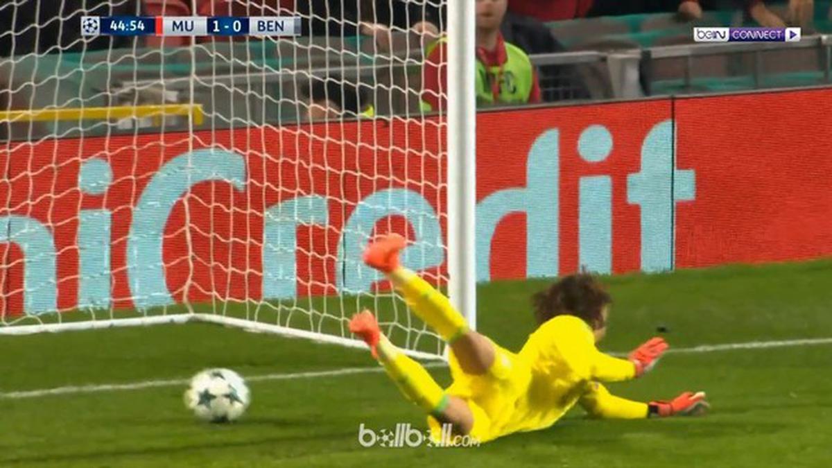 VIDEO: Kiper Benfica Ini Selalu Sial Saat Hadapi Manchester United ...