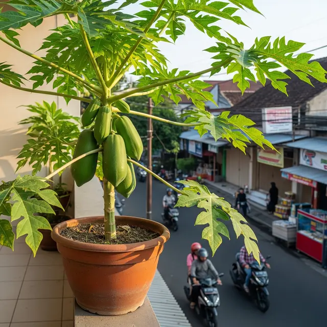 Kesalahan Menanam Pohon Buah di Teras yang Bisa Membuat Lantai Retak ...