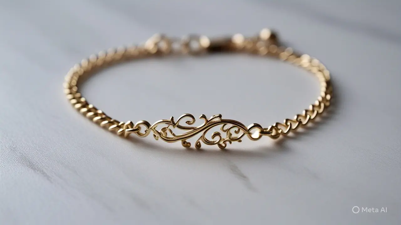 6 Inspirasi Gelang Emas Tali Serut 2025 dengan Desain Islami, Elegan ...