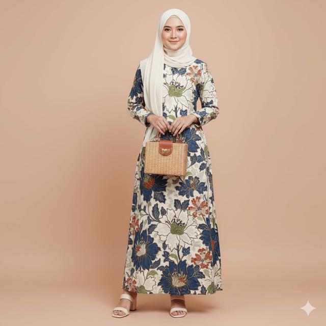 9 Model Daster Batik Modern untuk Jalan-Jalan yang Trendi, Transformasi ...