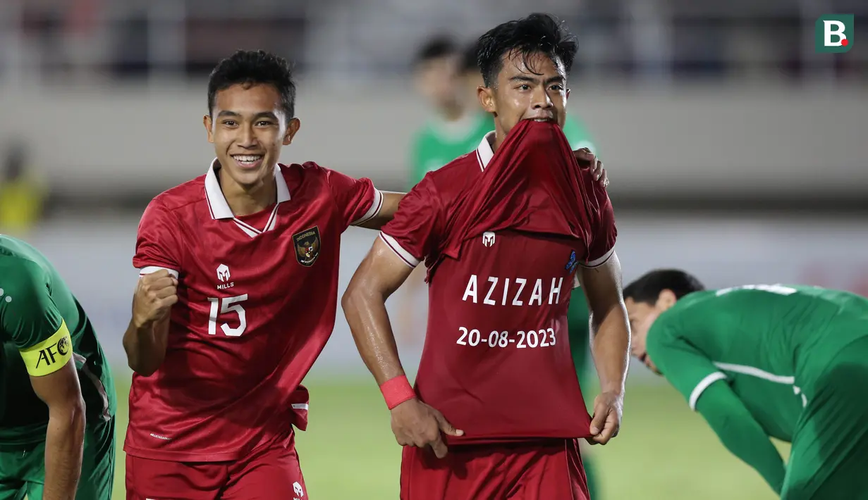 Foto: So Sweet Banget, Pratama Arhan Pamer Nama Istri Setelah Cetak Gol ...