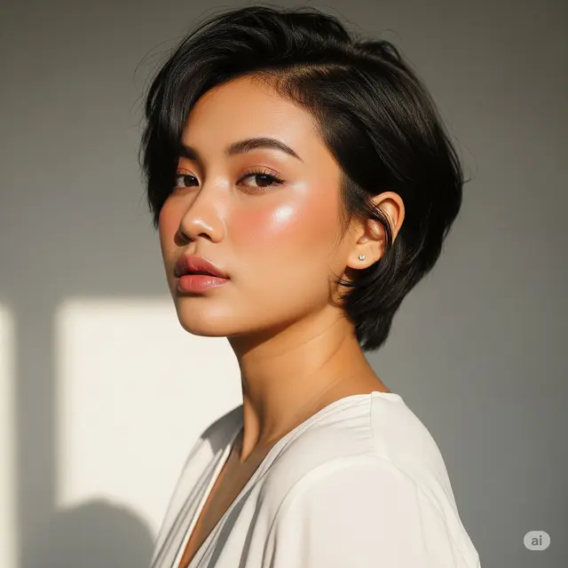 10 Model Rambut Pixie Cut untuk Wajah Oval Indonesia, Tampil Menawan ...