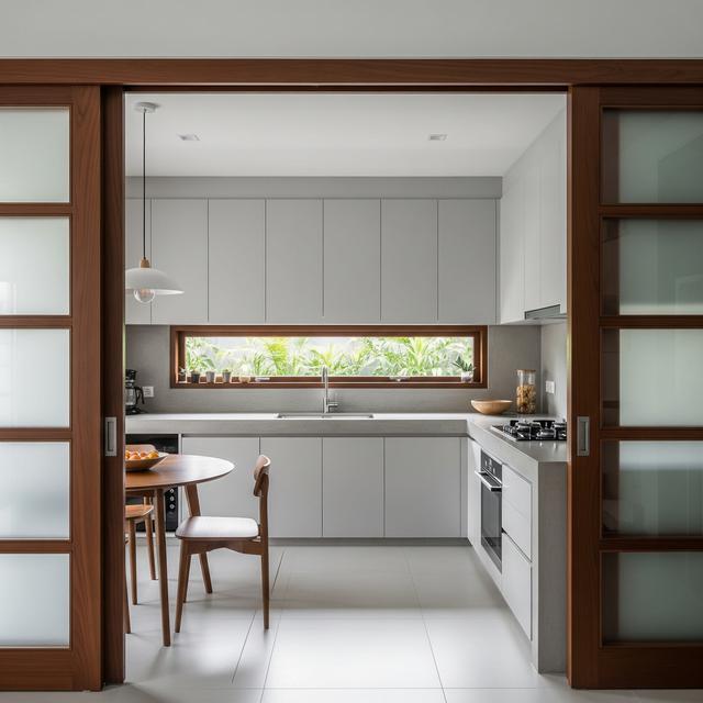 9 Desain Dapur Tertutup Tanpa Celah Cegah Ular Masuk dari Belakang Rumah