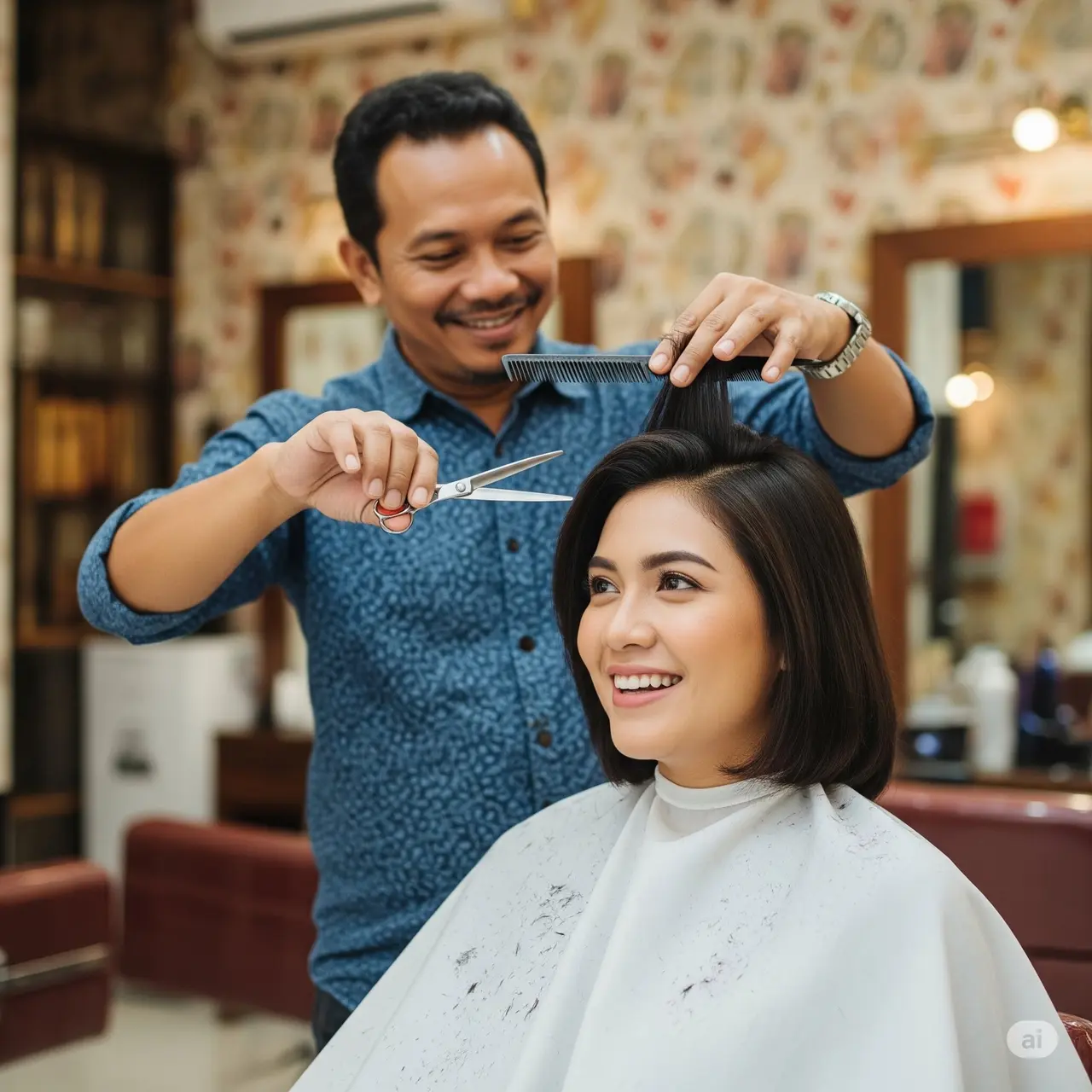 7 Potongan Shaggy Layer Pendek untuk Rambut Tipis, Tampil Awet Muda ...