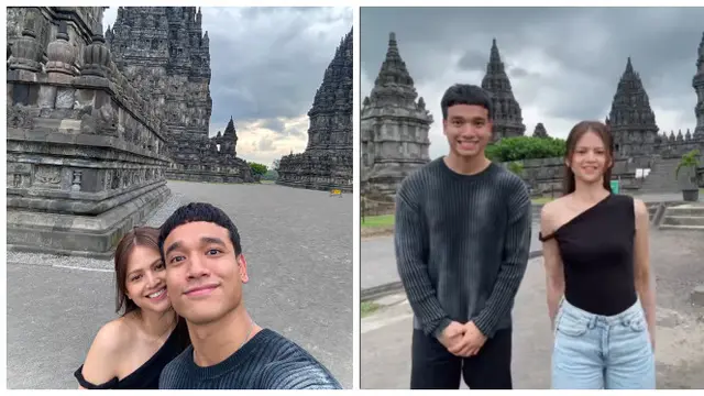 6 Potret Fadly Faisal dan Maudy Effrosina di Prambanan, Netizen Sebut ...
