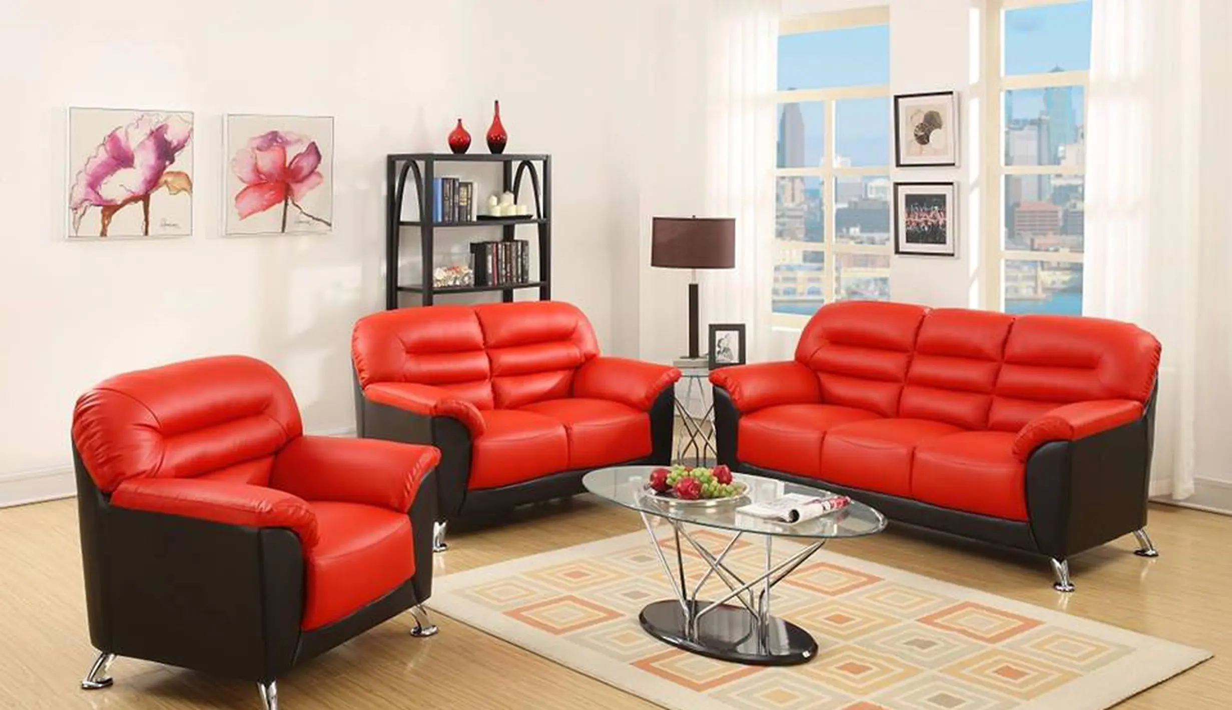Kursi Sofa Nuansa Merah Bikin Ruang Rumah Makin Epik & Menarik - Photo ...