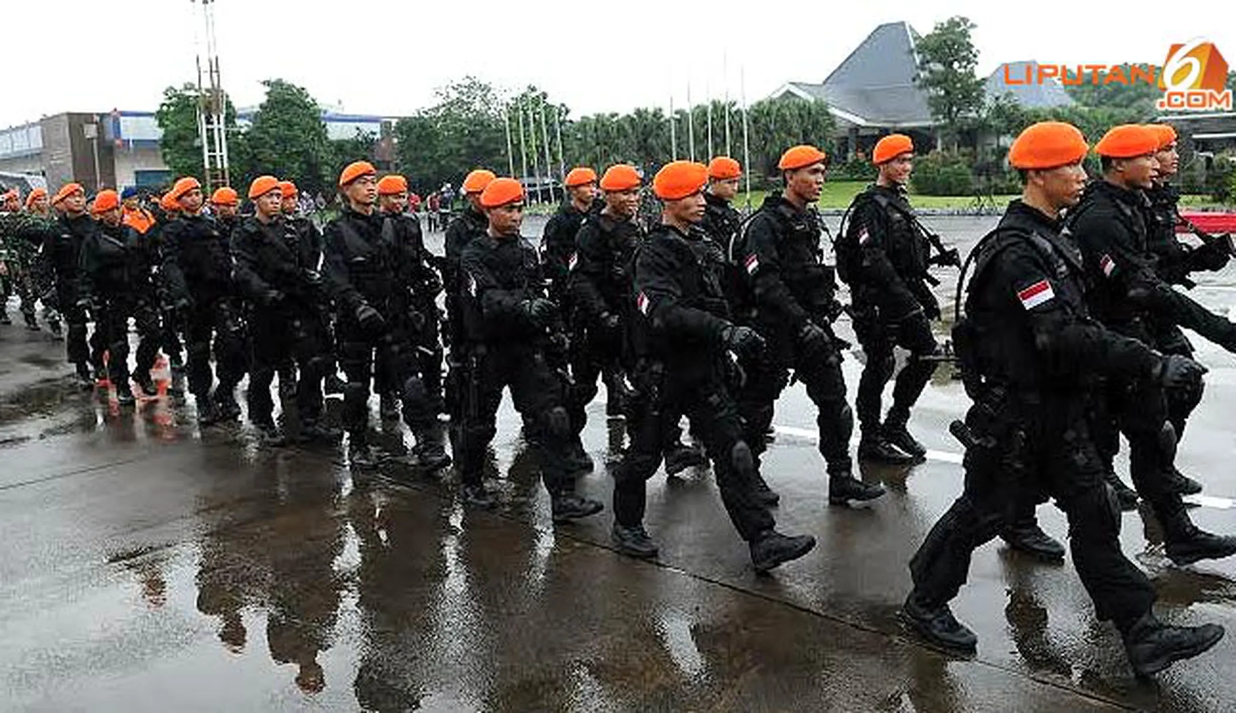 [FOTO] Tiga Pasukan Elit TNI Latihan Gabungan - Foto Liputan6.com
