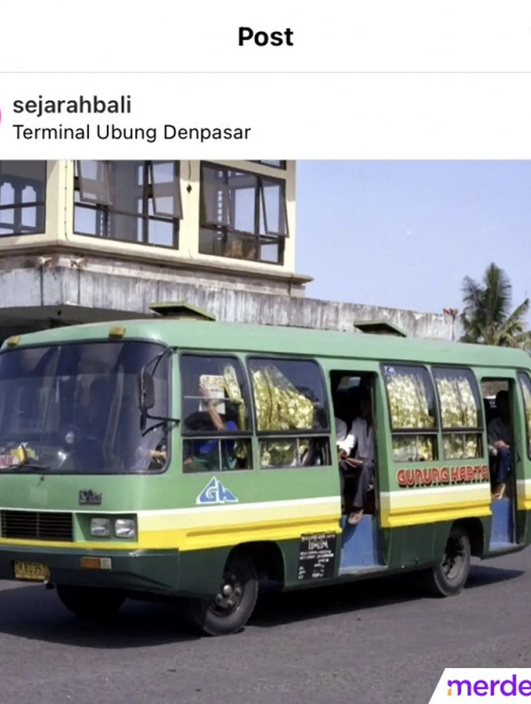Potret Bus-bus Jadul Era 90-an di Bali, Penuh Kenangan Manis Bagi Warga ...