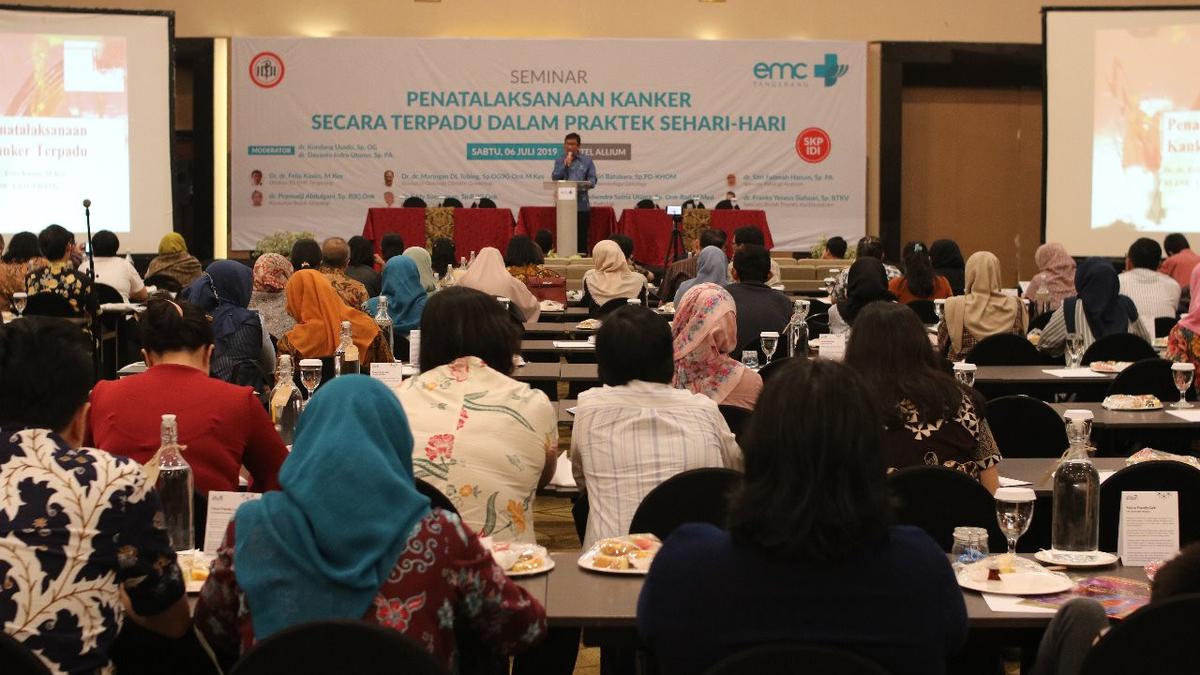 RS EMC Tangerang Edukasi Dokter Lewat Seminar Kanker - Health Liputan6.com