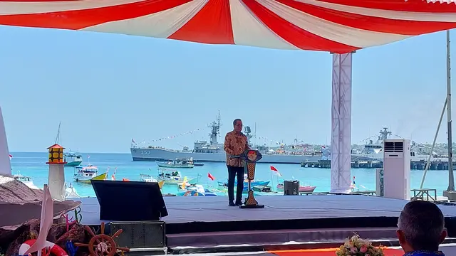 Puncak Hari Maritim Nasional 2023, Menhub Pede Visi Indonesia Emas ...