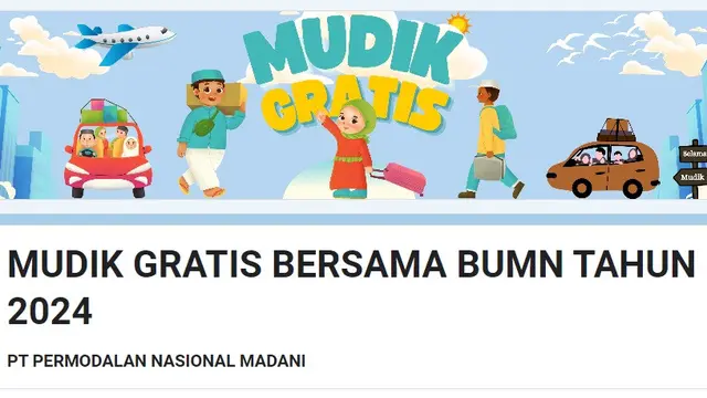 Mudik Gratis 2024 Bersama BUMN, Ini Cara Daftar dan Link-nya - Hot Liputan6.com