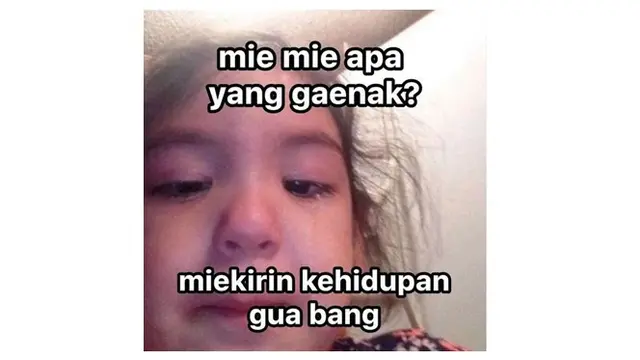 6 Meme Lucu Pakai Foto Orang Nangis Ini Bikin Ikut Sedih, Mewek ...