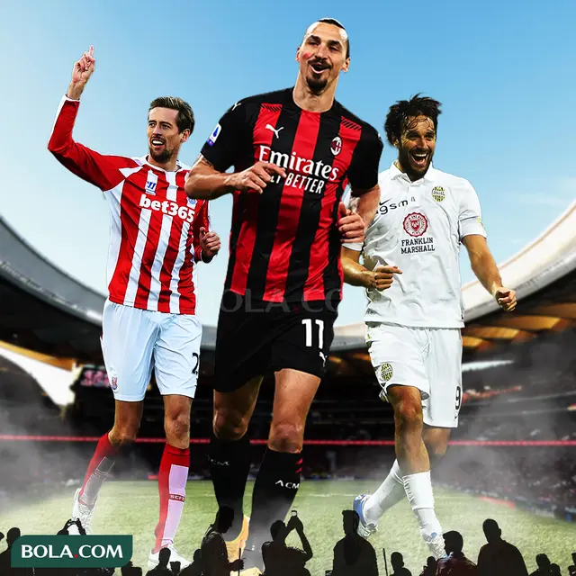 6 Pesepak Bola Raksasa dengan Sentuhan Berkelas: Ibrahimovic Bukan yang ...