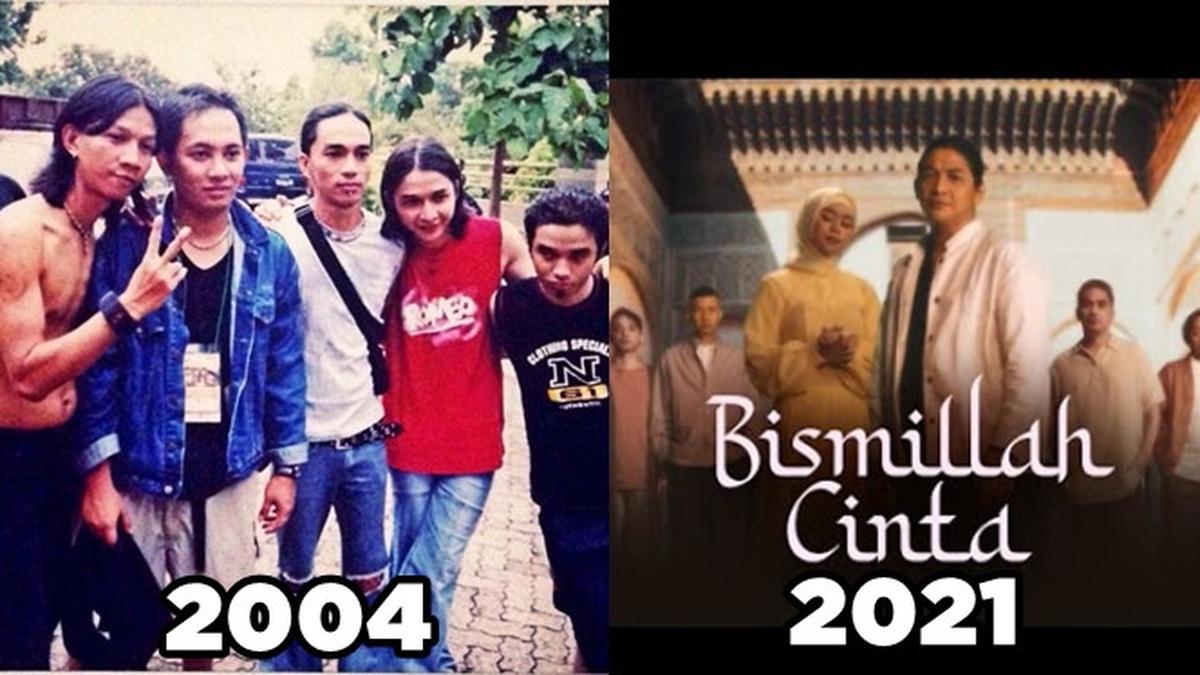 Beda Penampilan 5 Personel Band Ungu saat 2004 Vs 2020, Bikin Pangling