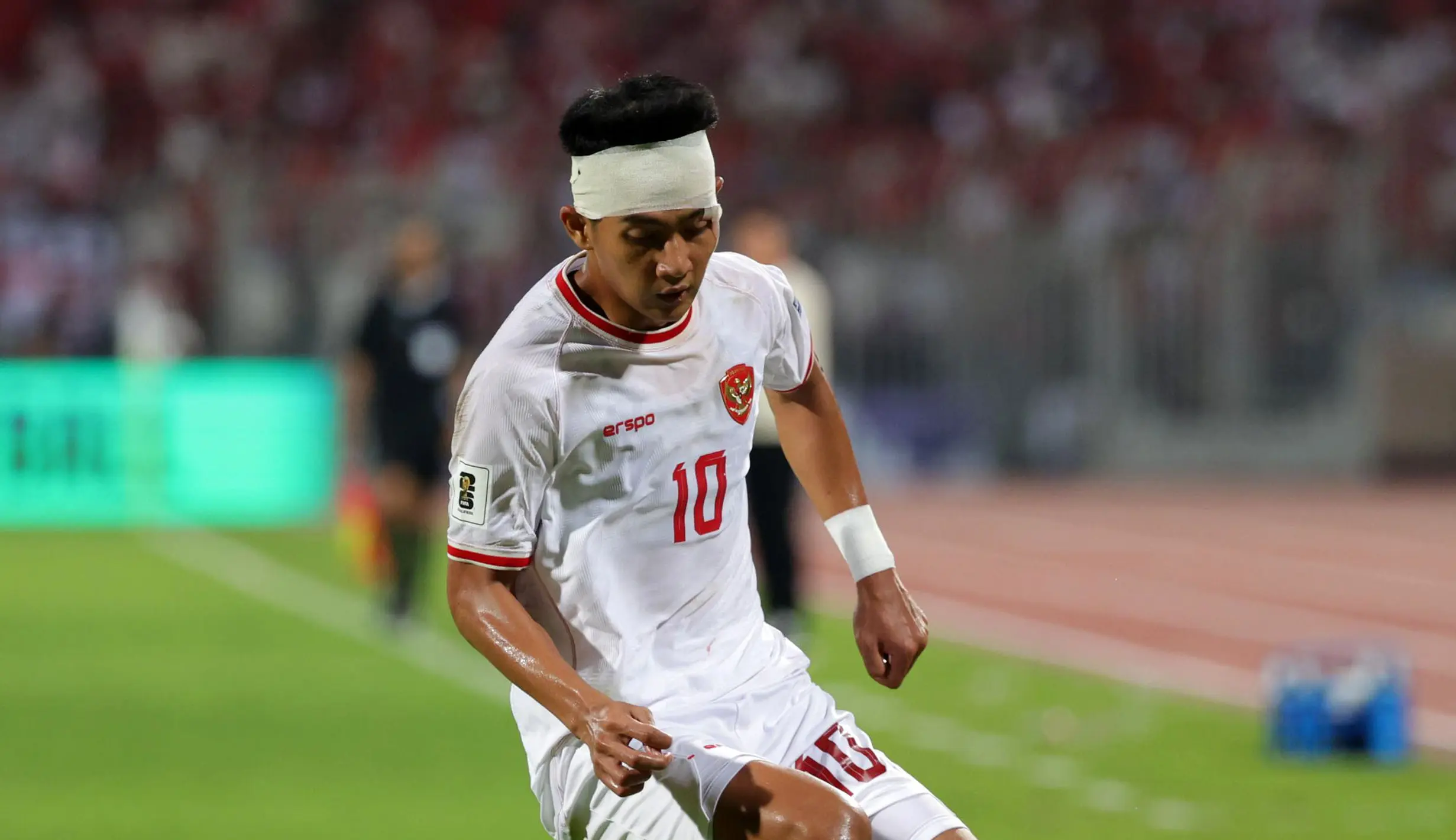 Foto: Momen Debut Malik Risaldi di Timnas Indonesia, Jadi Starter ...