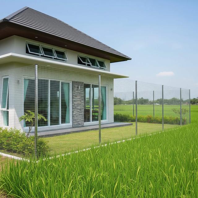 10 Desain Rumah di Tepi Sawah dengan Pagar Pengaman Anti Ular, Aman dan ...