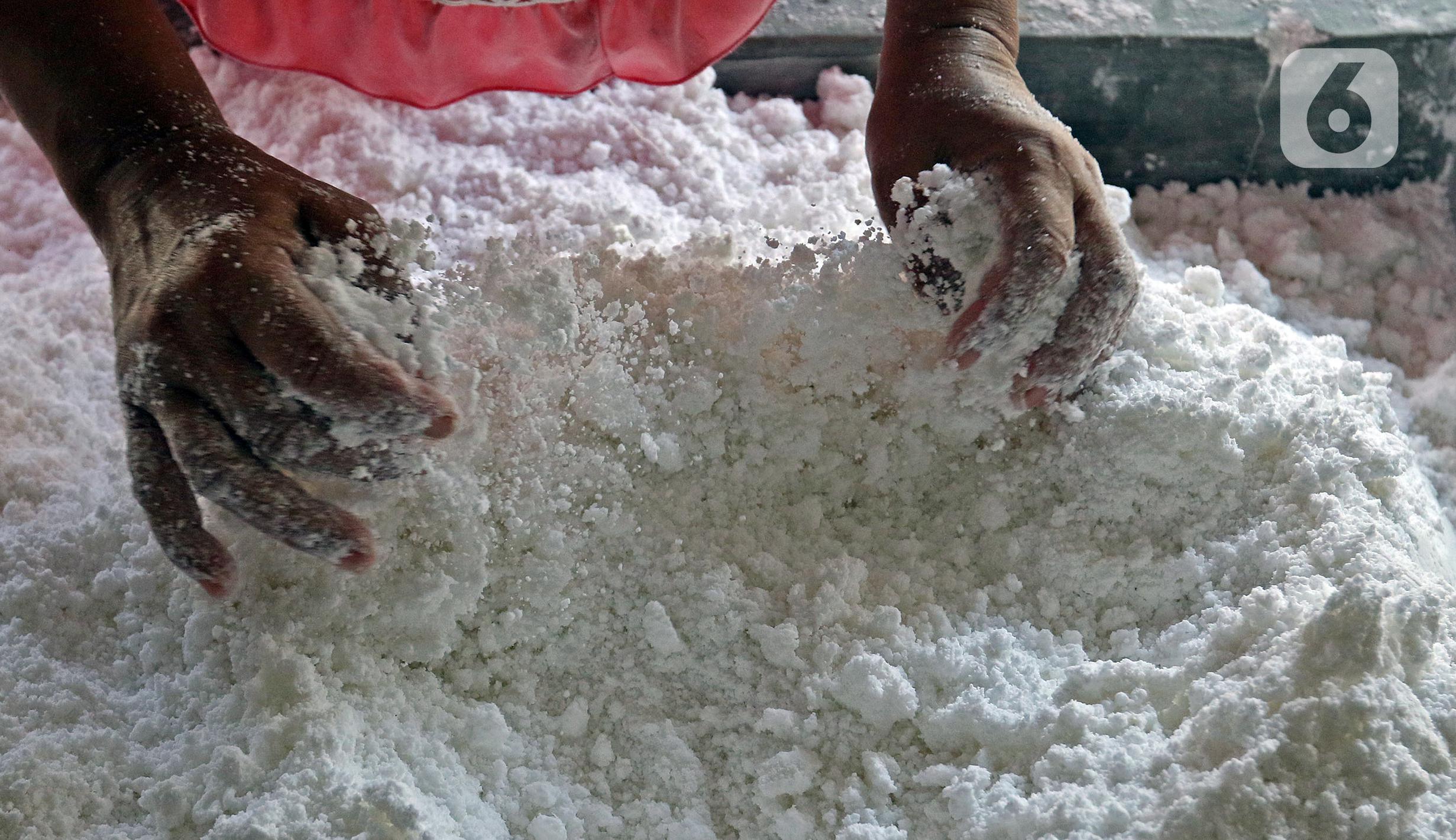 FOTO: Industri Pembuatan Tepung Tapioka Terdampak Pandemi COVID-19