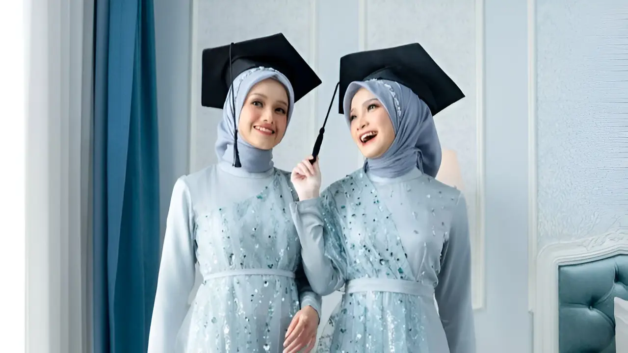 6 Inspirasi Gamis Brokat Wisuda 2025, Tampil Anggun dan Sempurna dengan ...