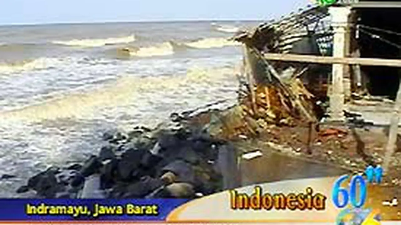 Puluhan Rumah di Indramayu Hancur Tergerus Abrasi - News Liputan6.com