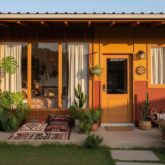 8 Desain Rumah Sederhana Cozy dengan Nuansa Earth Tone yang Calming ...