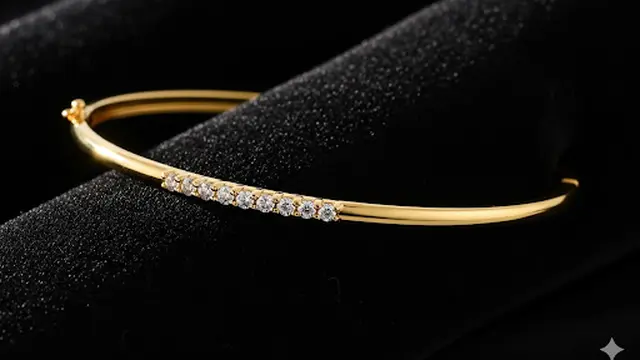 10 Model Gelang Emas Bulat Terbaru 5 Gram untuk Tangan Kurus, Cantik ...