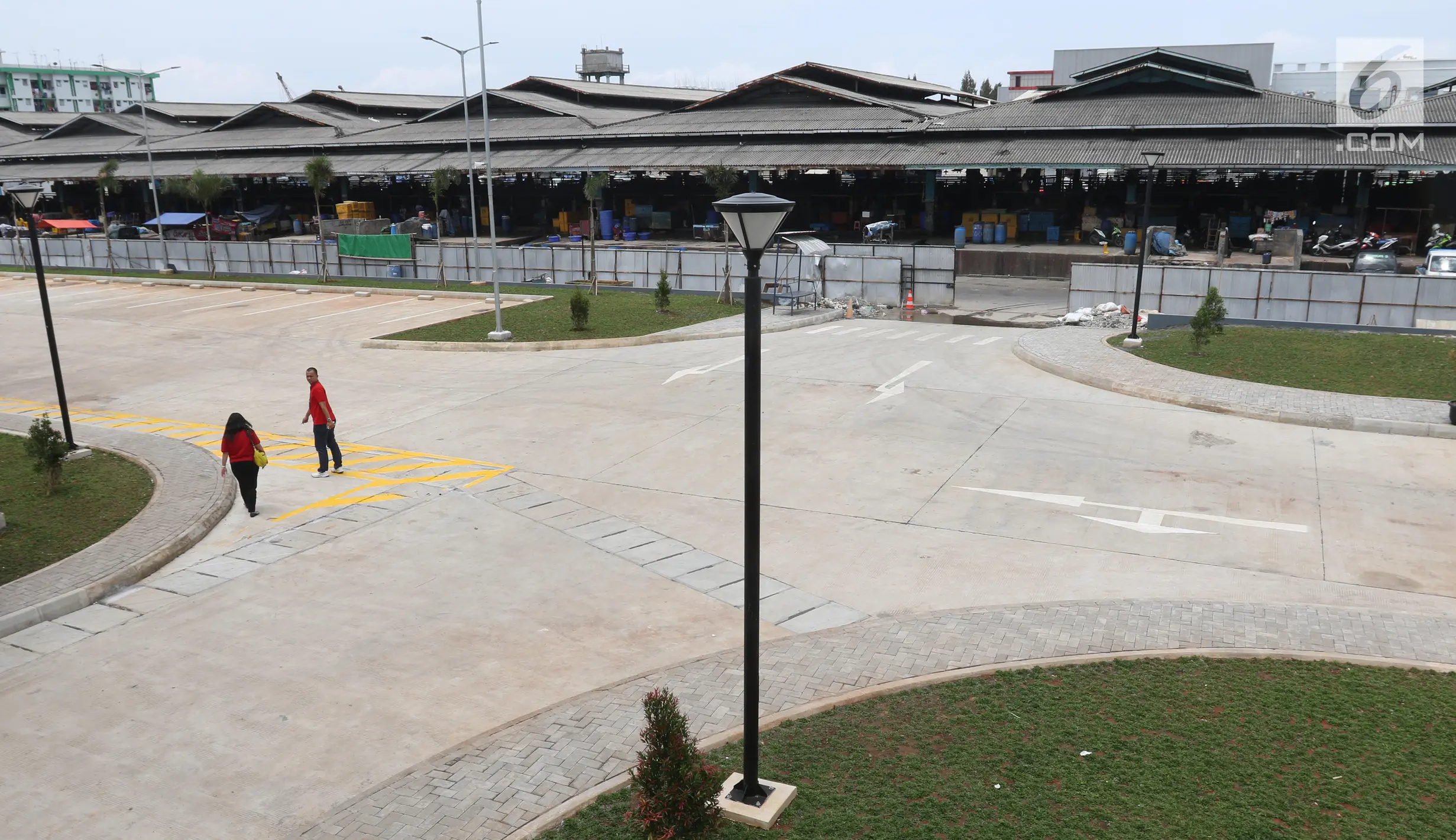 FOTO: Megahnya Pasar Ikan Modern Muara Baru - Foto Liputan6.com