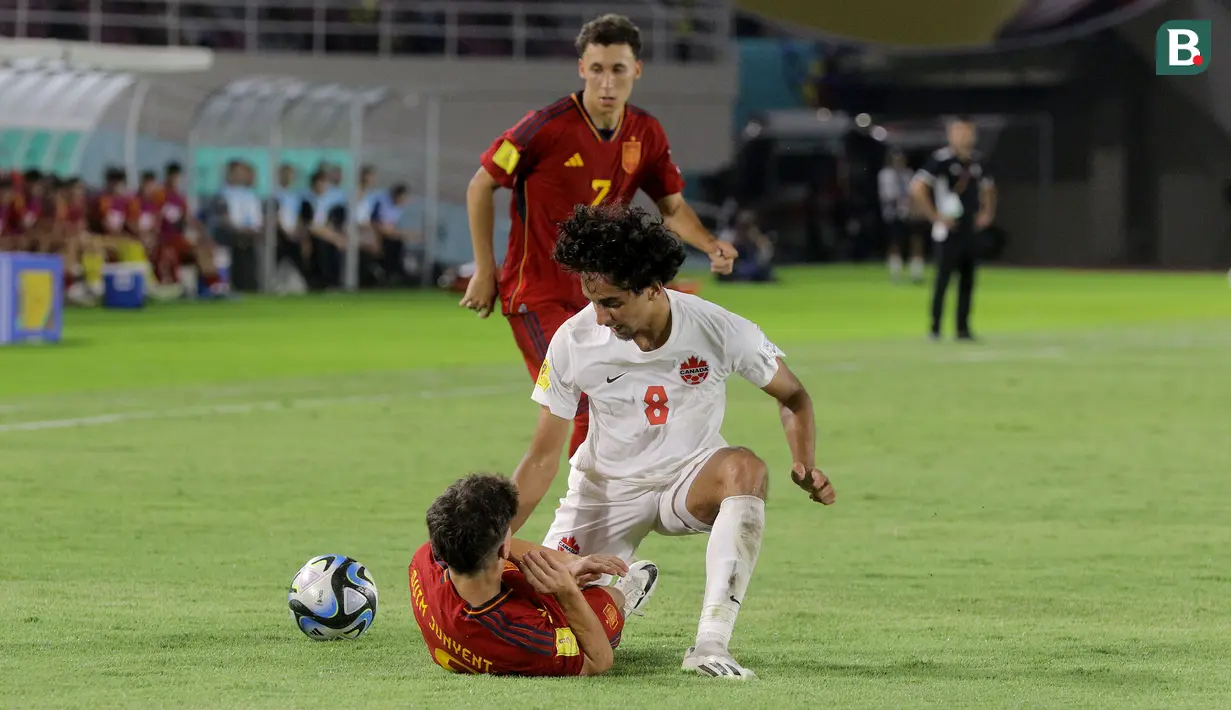 Foto: Marc Guiu Cemerlang, Cetak Gol dan Assist saat Timnas Spanyol U ...