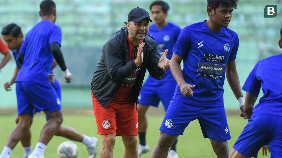 BRI Liga 1: Dilema Kemenangan Pertama Javier Roca Bersama Arema FC di Kandang Persik - Indonesia ...