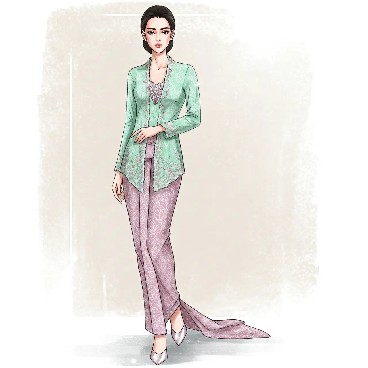 6 Model Kutu Baru Modern 2025, Kebaya yang Cocok untuk Segala Acara ...