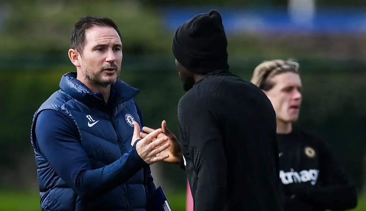 Foto: Gaya Cool Frank Lampard Jelang Chelsea Bersua Real Madrid di Liga ...