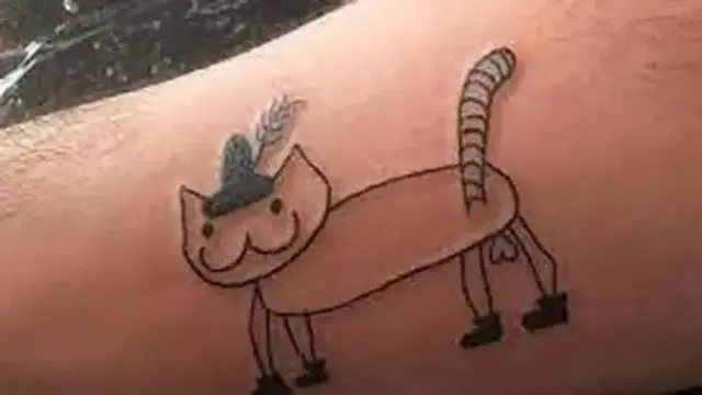 10 Potret Kocak Tato Bagi Pecinta Kucing Ini Hasilnya Lucu dan ...