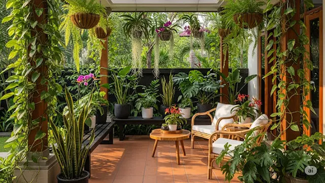 10 Model Teras Rumah Minimalis Bikin Adem Terbaru 2025, Nyaman untuk ...