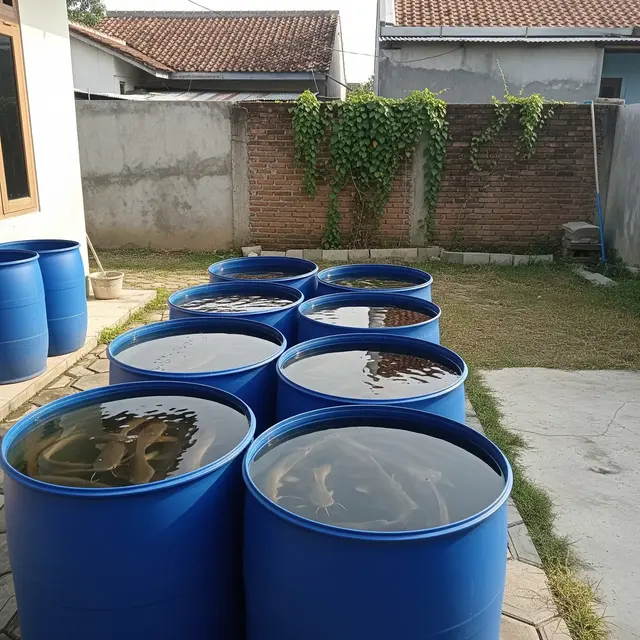 12 Ide Ternak Mini di Drum Plastik Bekas 100 Liter, Hemat Lahan dan Biaya