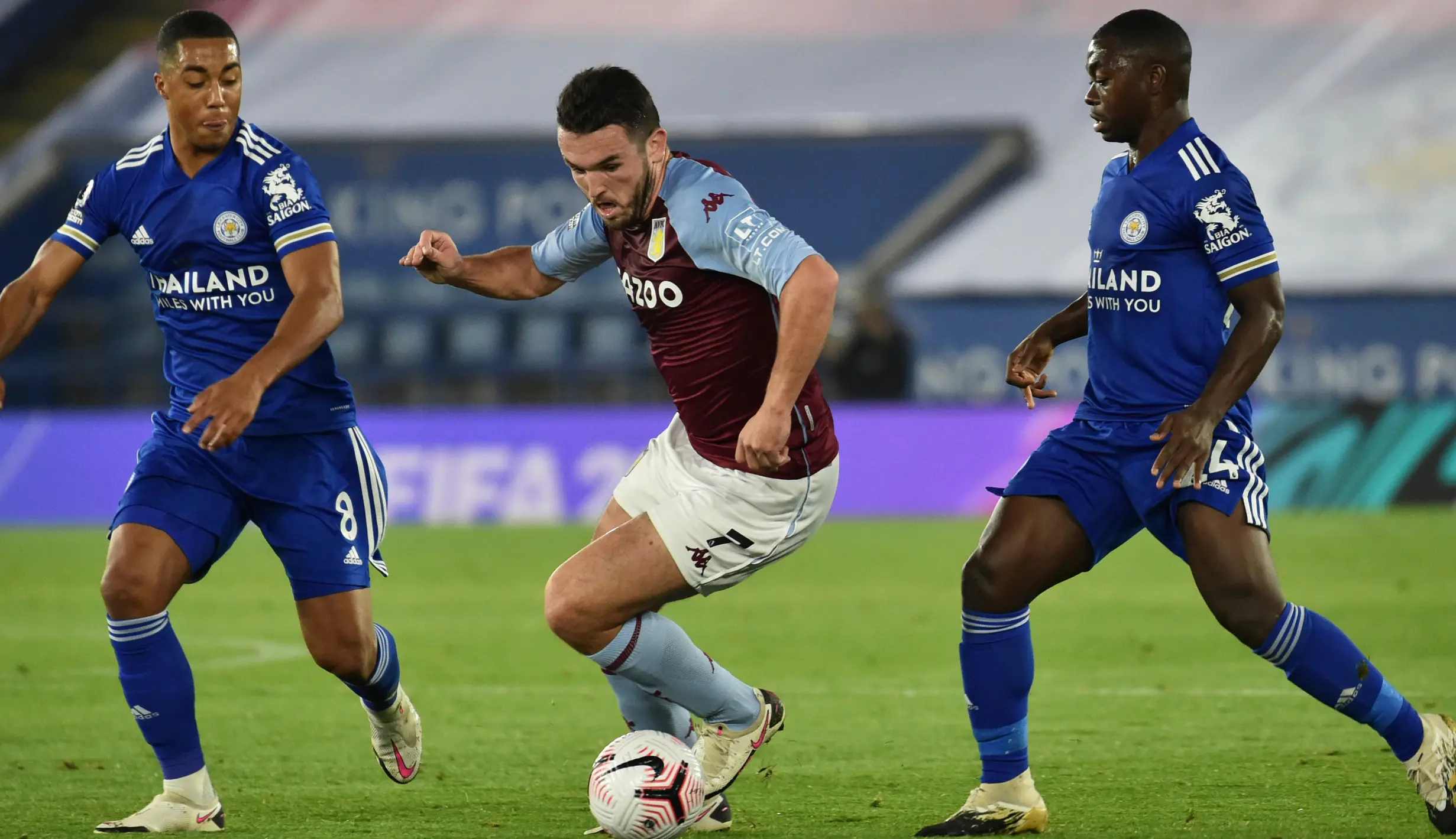 FOTO: Leicester City Dihajar Aston Villa di King Power Stadium - Foto ...