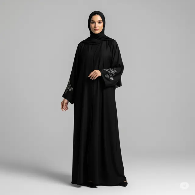 7 Inspirasi Baju Abaya Model Baru Modern dan Elegan, Cocok untuk ...
