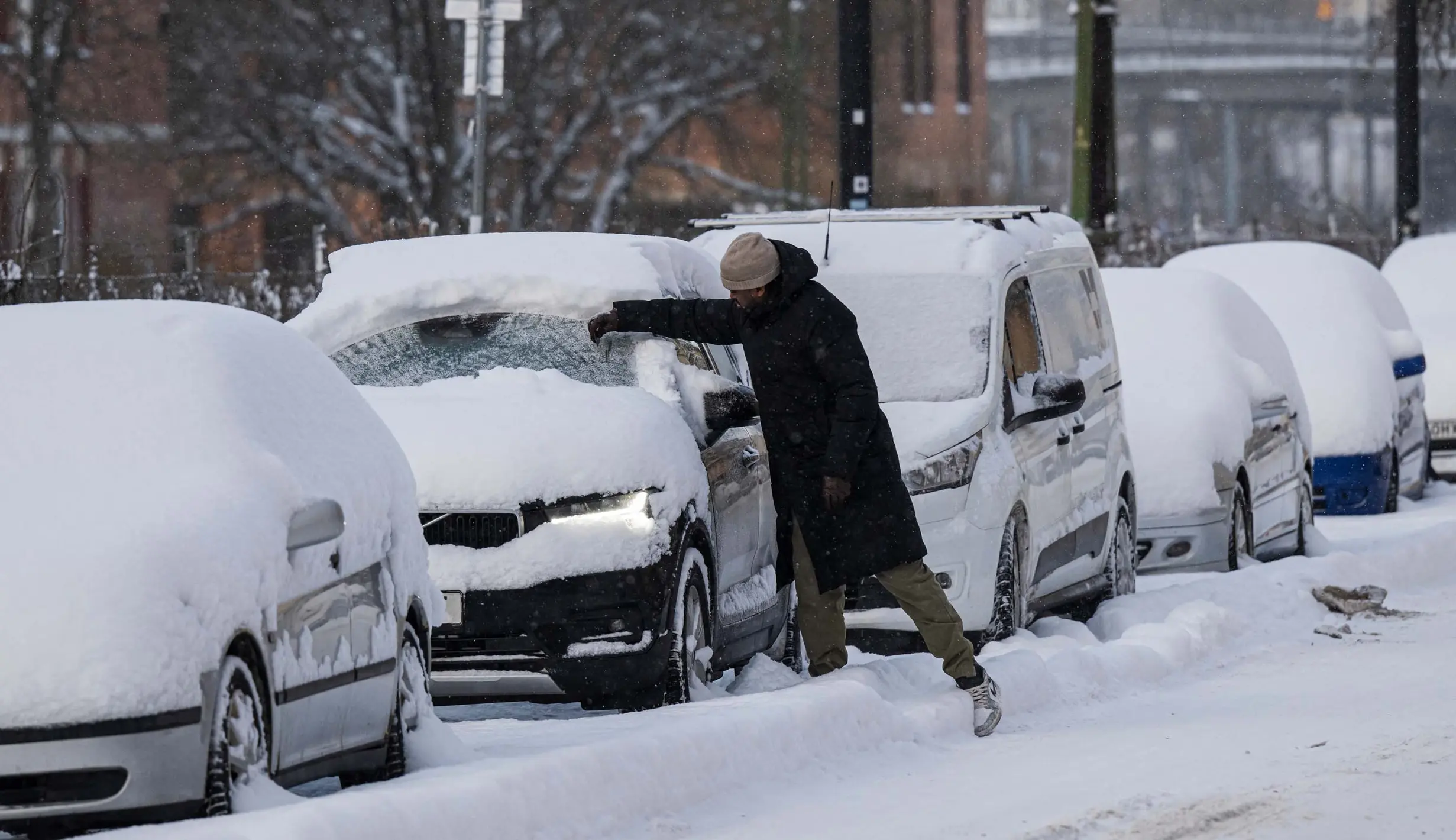 Potret Swedia saat Suhu Dingin Ekstrem Minus 44,6 Derajat Celcius ...
