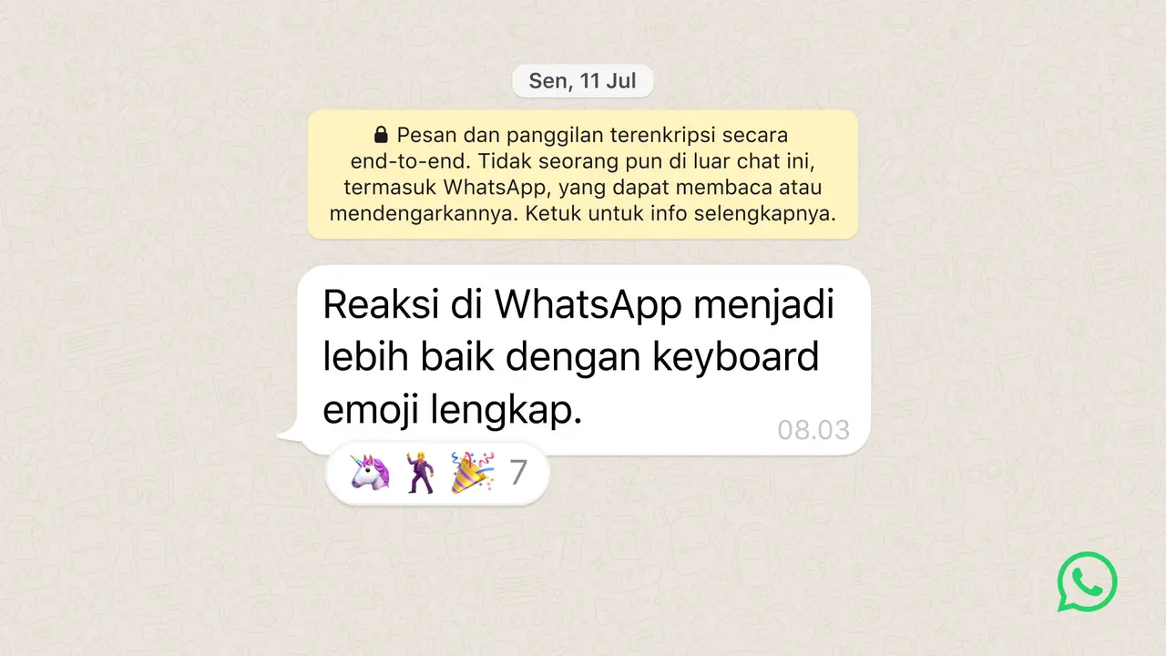 Arti Emoji-Emoji Baru di WhatsApp yang Bisa Dipakai untuk Reactions ...