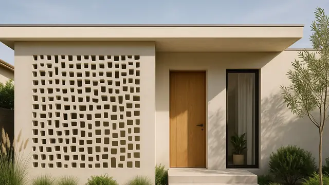 8 Desain Rumah dengan Dinding Roster Minimalis, Pilihan Tepat untuk ...